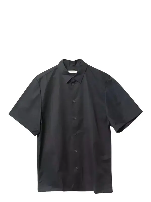 PANGAIA Short-sleeved Shirt - Black