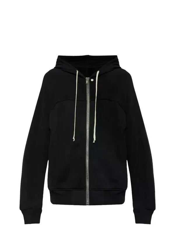 Rick Owens Cotton Hoodie - Black