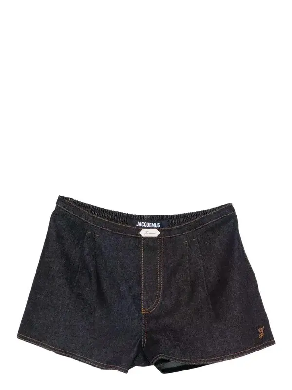 Jacquemus Le Short Denim Shorts - Blue