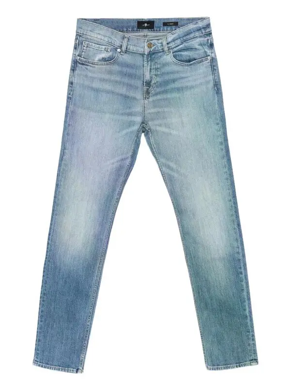 7 For All Mankind Slimmy Denim Jeans - Blue