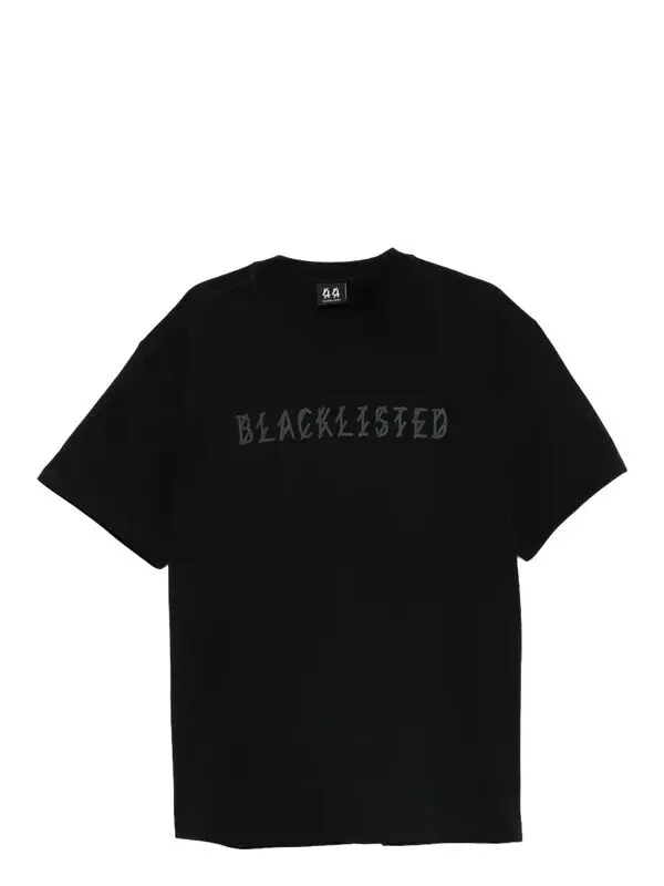 44 LABEL GROUP Blacklisted Crew-neck T-shirt - Black