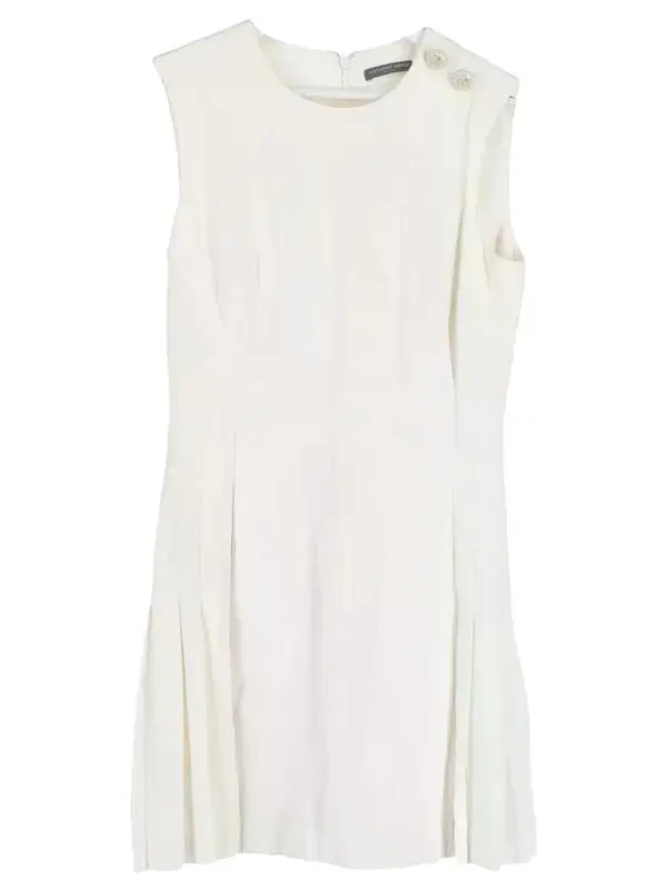 Alexander McQueen Sleeveless Mini Dress - Neutrals