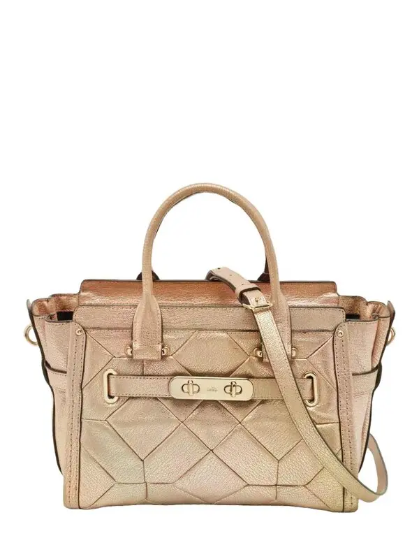 COACH® Quilted Leather Tote Bag - Pink