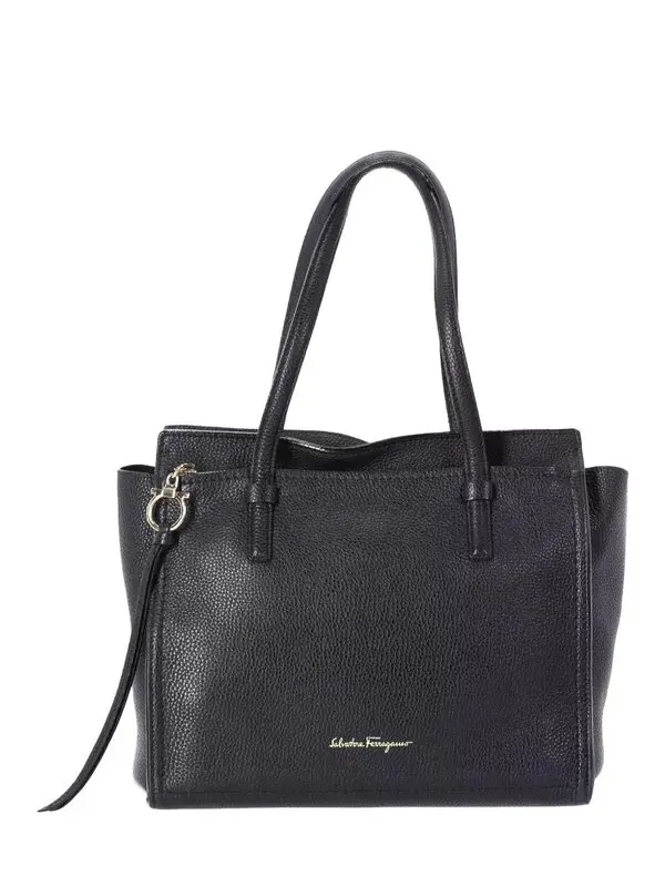 FERRAGAMO Medium Amy Tote Bag - Black