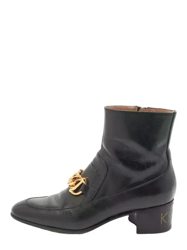 Gucci Leather Boots - Black