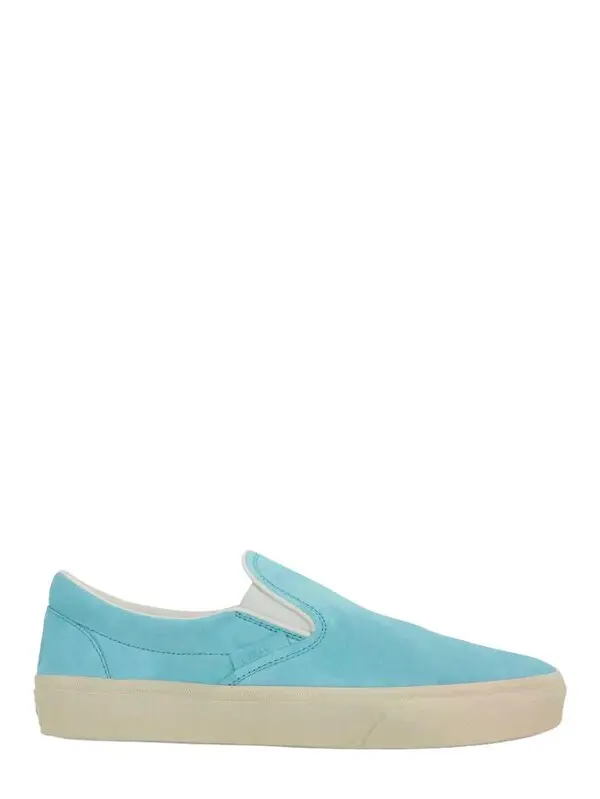 TOM FORD Slip-on Leather Sneakers - Blue