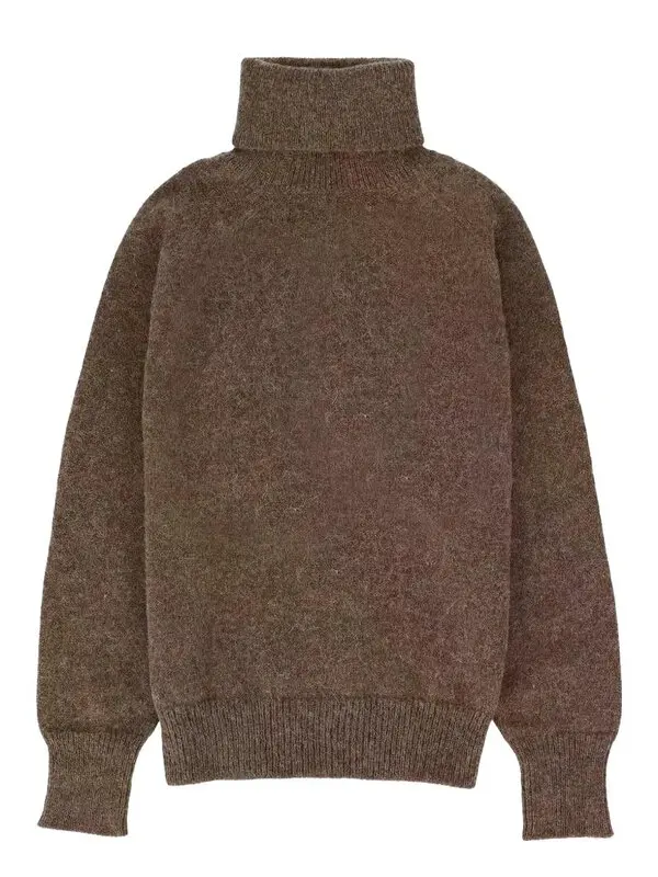 FORTELA Piero High-neck Sweater - Brown