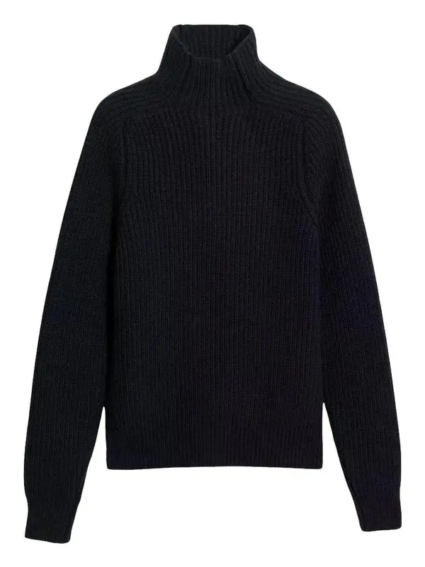 FORTELA Leona Turtleneck Sweater - Blue