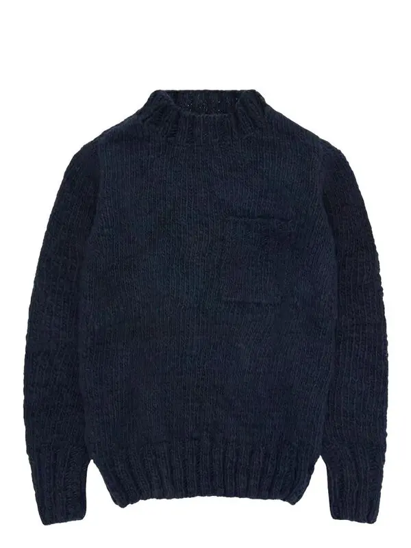 FORTELA Ribbed-knit Sweater - Blue