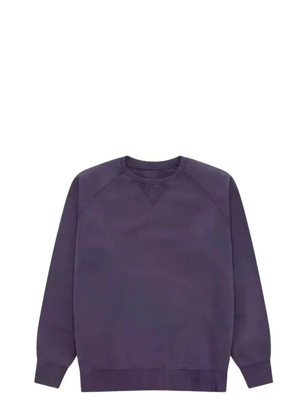 FORTELA Raglan Sleeve Harvard Sweatshirt - Purple