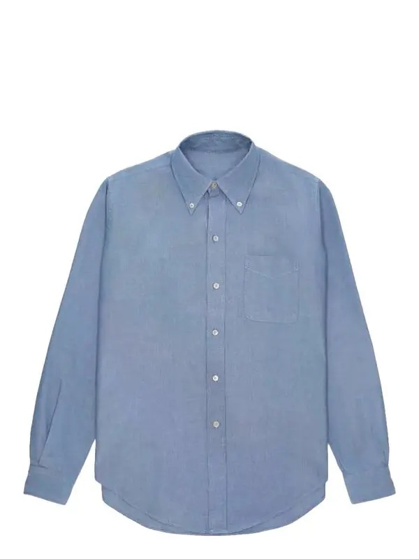 FORTELA King Chest-pocket Shirt - Blue