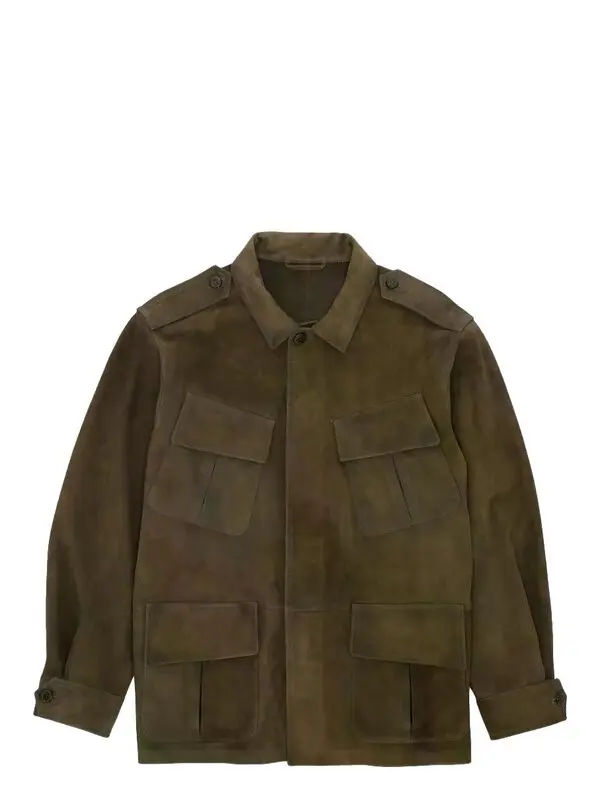 FORTELA Julian Suede Jungle Jacket - Brown