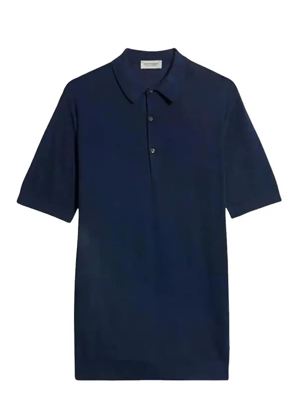 FORTELA Rothpique Short-sleeve Polo Shirt - Blue