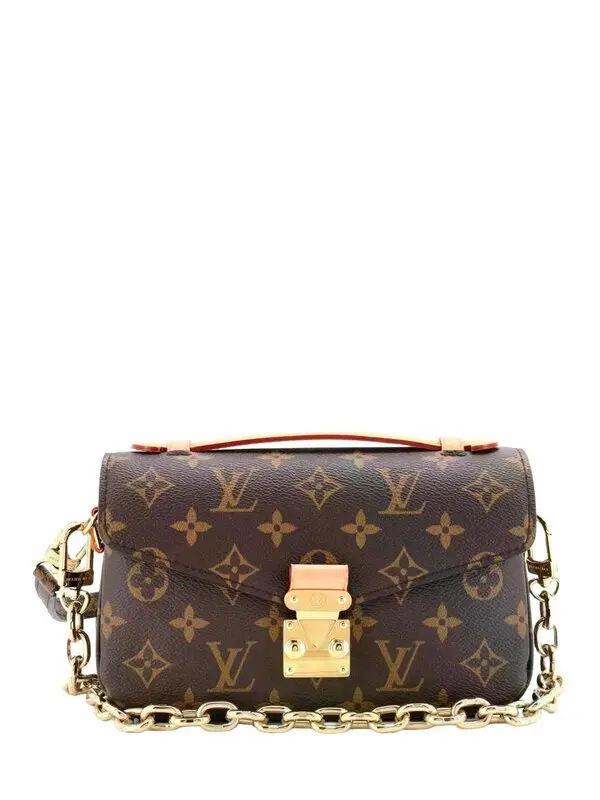 LOUIS VUITTON Pochette Metis Monogram Canvas East West Crossbody Bag - Brown
