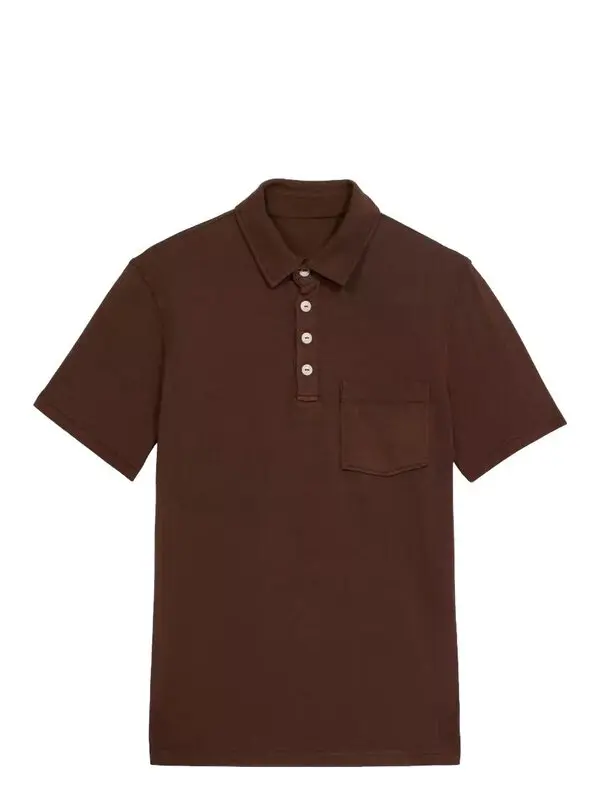 FORTELA Maverick Short-sleeve Polo Shirt - Brown