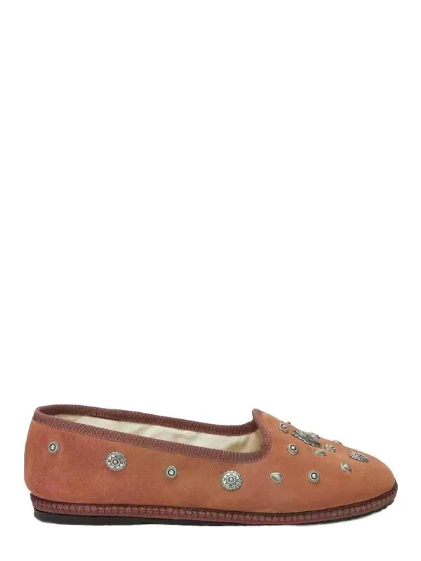 FORTELA Friulana Suede Loafers - Brown
