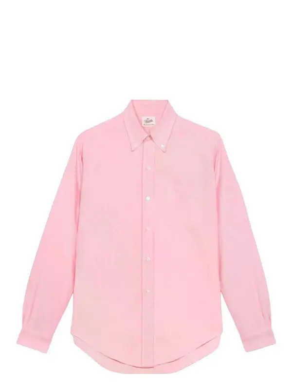 FORTELA Classic Button Cotton Shirt - Pink