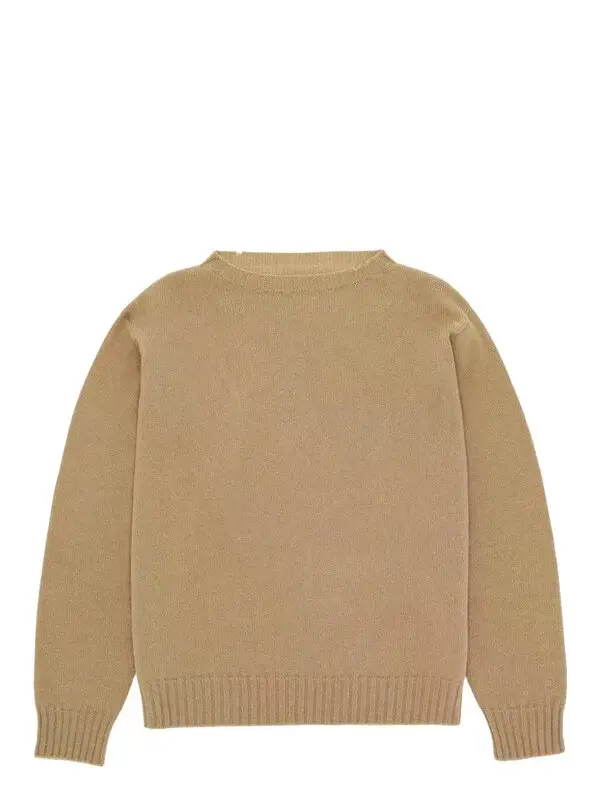 FORTELA Heylor Crew-neck Wool Sweater - Neutrals