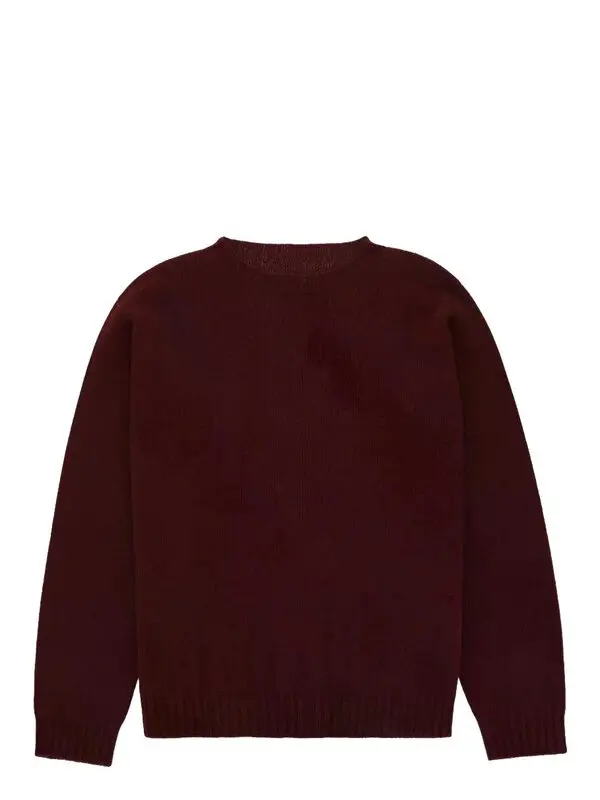 FORTELA Heylor Ribbed Crew-neck Sweater - Red