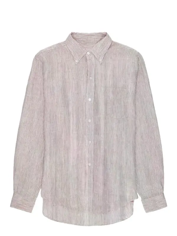 FORTELA King Striped Shirt - Neutrals