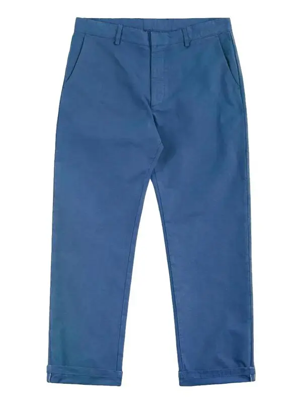 FORTELA American Pocket Chino Trousers - Blue