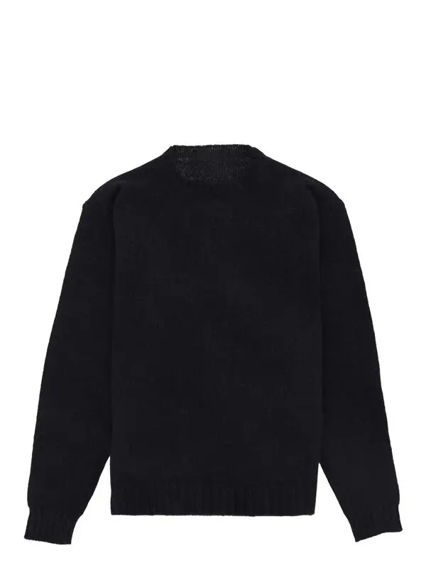 FORTELA Ribbed Crew-neck Sweater - Blue