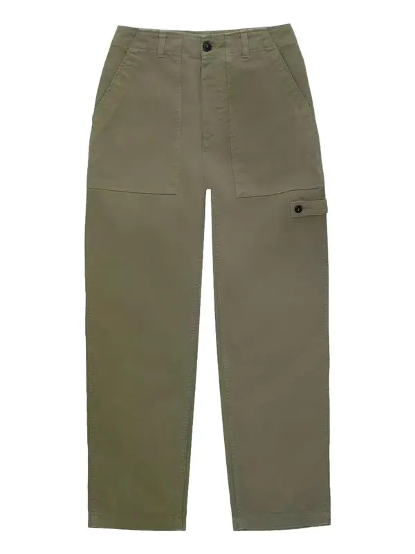 FORTELA Jerry Button-fastening Trousers - Green
