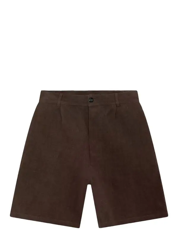 FORTELA Jillian Flap Shorts - Brown