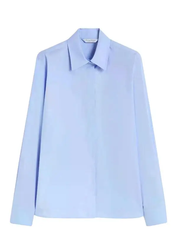 Max Mara Cotton Shirt - Blue
