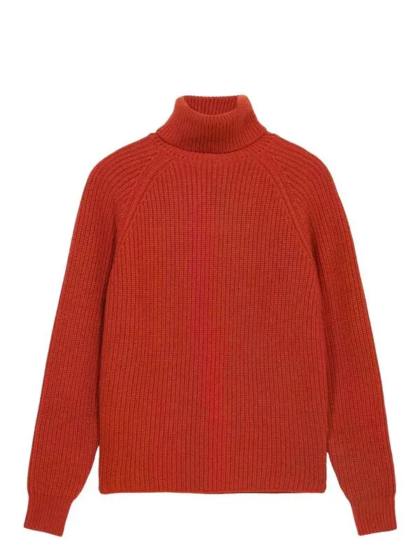 FORTELA Oslo Roll-neck Sweater - Orange