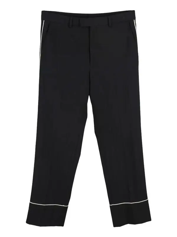 Gucci Piping Trousers - Black