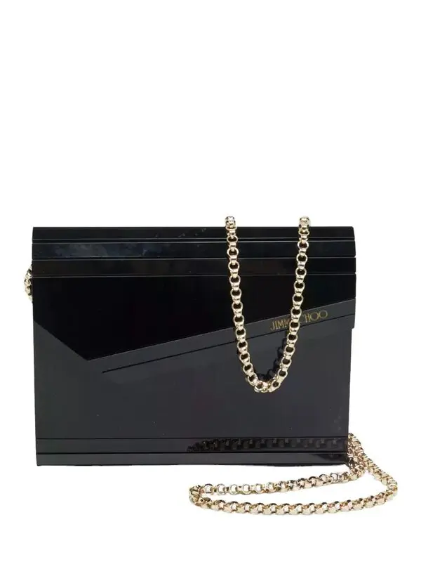 JIMMY CHOO Candy Chain Clutch - Black