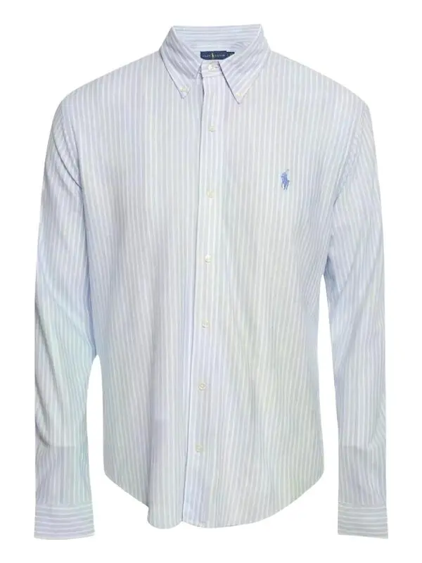 Polo Ralph Lauren Oxford Striped Shirt - Blue