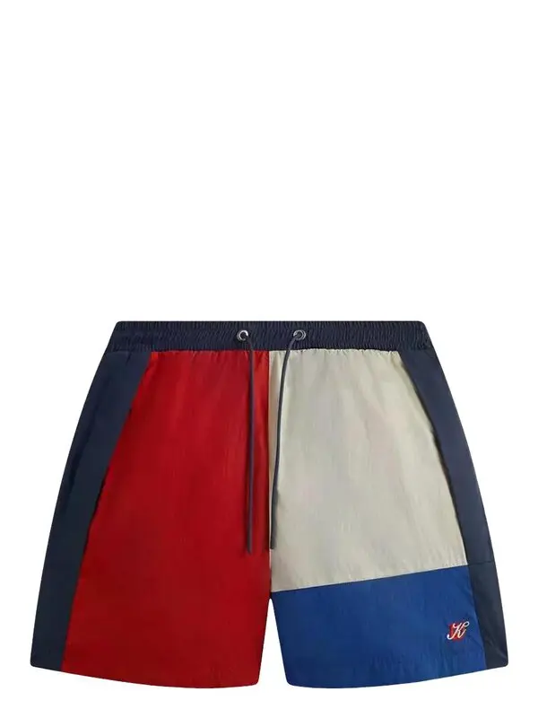 Kith Logo-detail Shorts - Blue