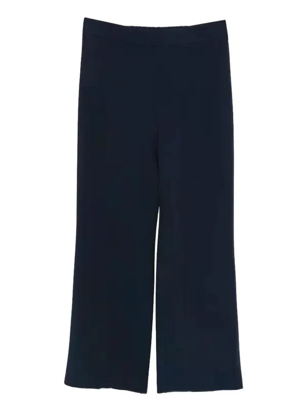 Etro Textured Wide-leg Trousers - Blue
