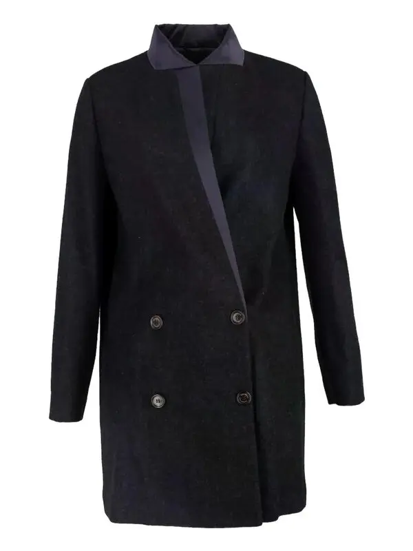 Brunello Cucinelli Button-fastening Double-breasted Coat - Blue