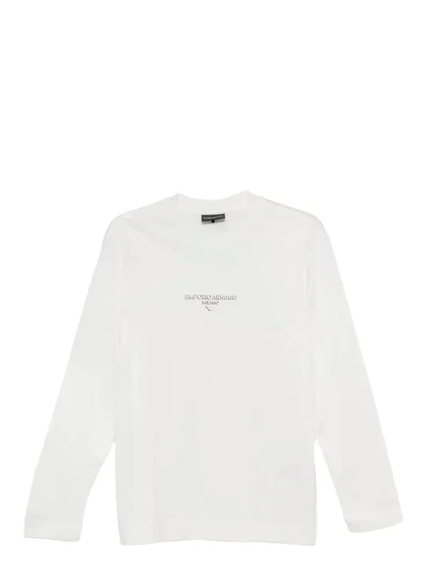 Emporio Armani Long-sleeved T-shirt - White