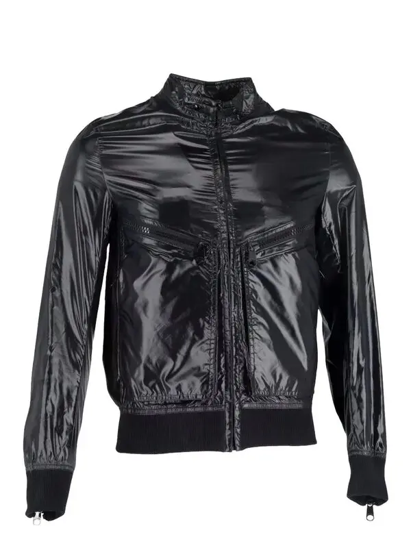 Dior Cargo Bomber Jacket - Black