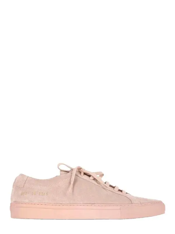 COMMON PROJECTS Achilles Suede Trainers - Pink