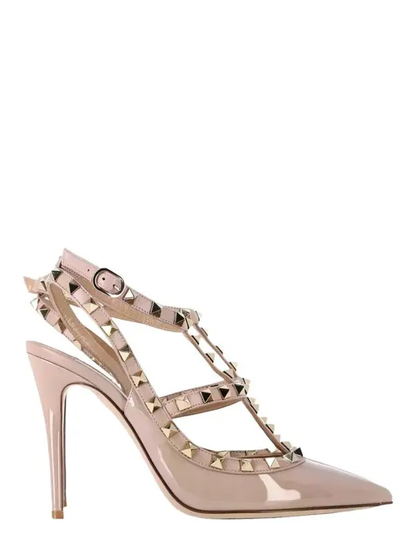 Valentino Garavani Rockstud Caged Pumps - Neutrals