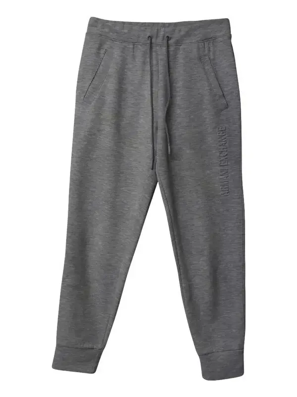 Armani Exchange Logo-detail Track Pants - Grey