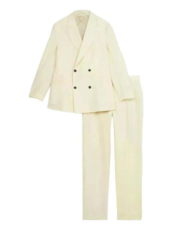 FORTELA Marcello Double-breasted Suit - Neutrals