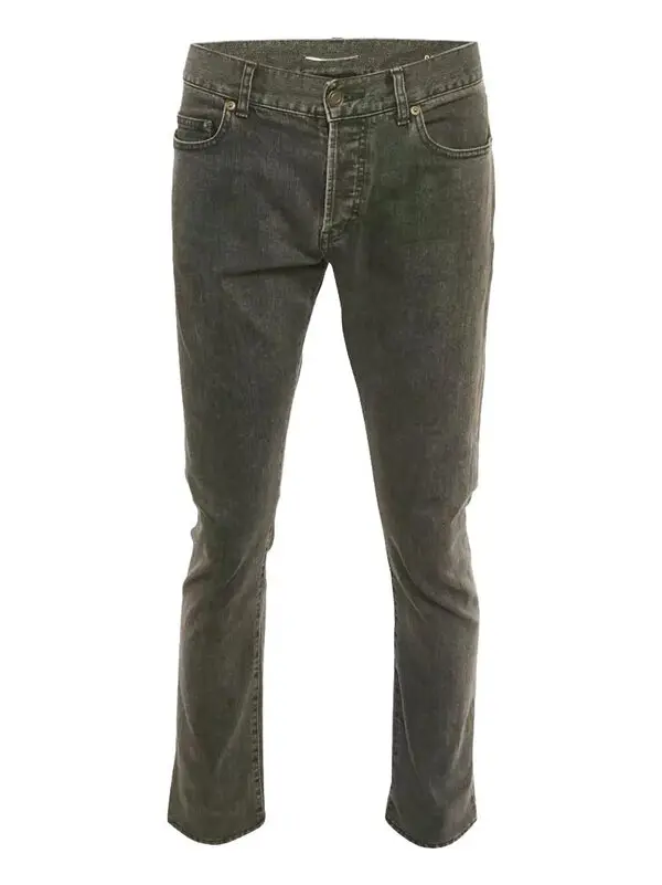 Saint Laurent Straight-leg Jeans - Grey
