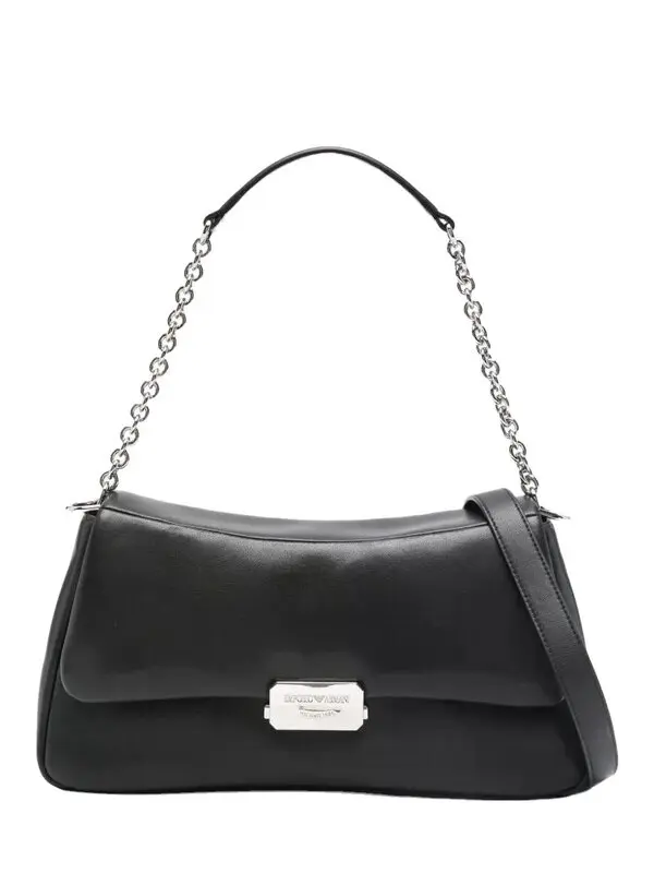 Emporio Armani Chain-strap Shoulder Bag - Black