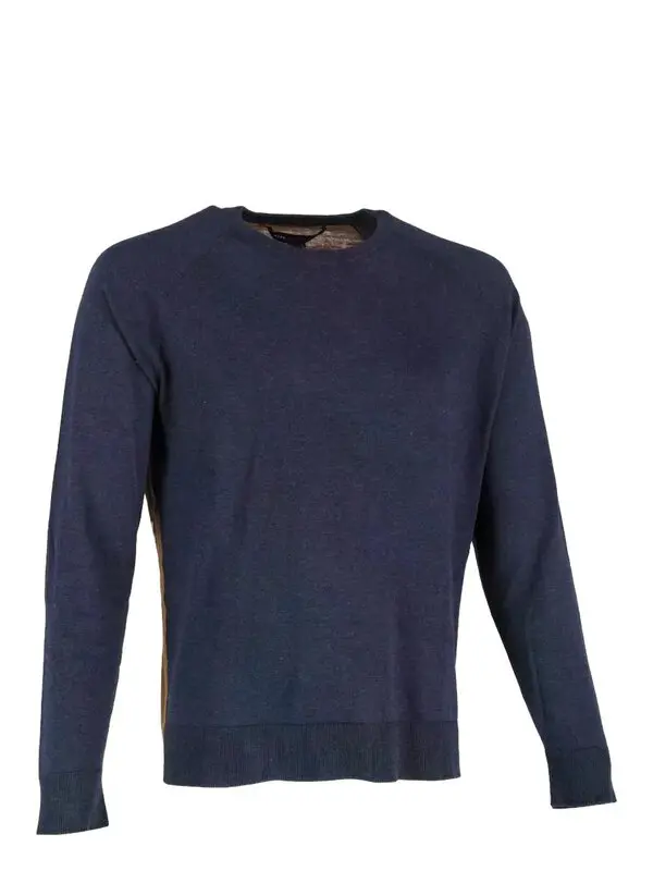 Marc Jacobs Two-tone Crew-neck Sweater - Blue