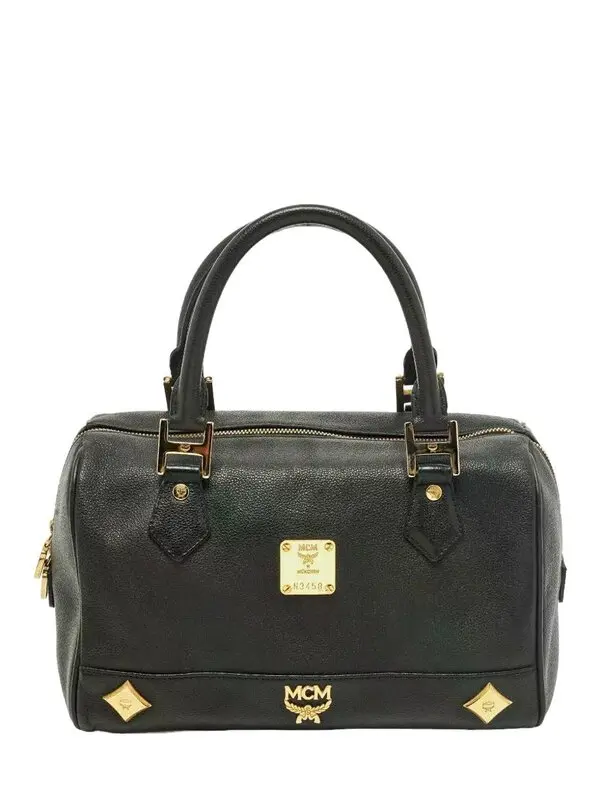 Mcm Leather Handbag - Black