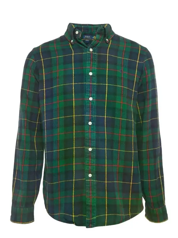 Polo Ralph Lauren Tartan Cotton Shirt - Green