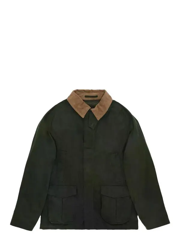 FORTELA Velvet Collar Bristol Jacket - Green