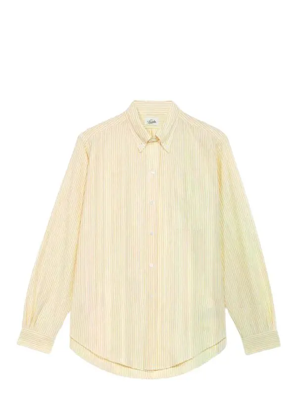 FORTELA King Striped Shirt - Yellow