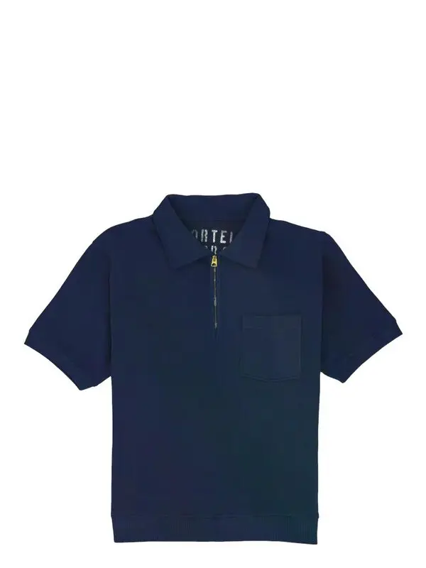 FORTELA Short-sleeve Polo Shirt - Blue